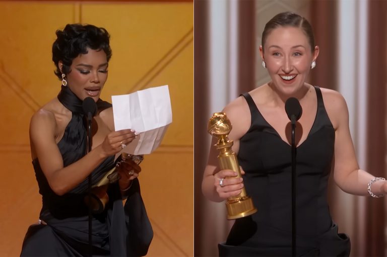 Teyana Taylor, Erin Doherty have big night at Golden Globes